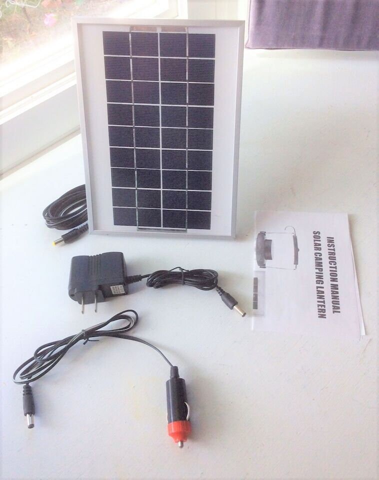 Blue Solar Camping Lantern 4008 Cell Phone Charger Family - Etsy