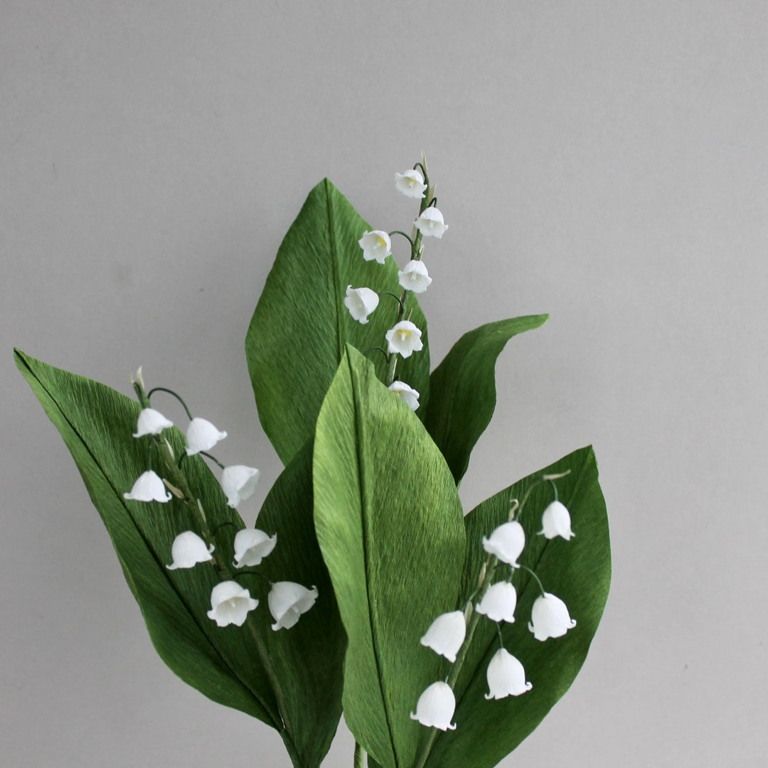 Lily of the Valley, Handmade Paper Flower - Etsy