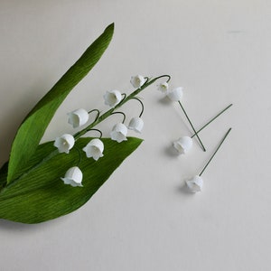 Lily of the Valley, Handmade Paper Flower - Etsy