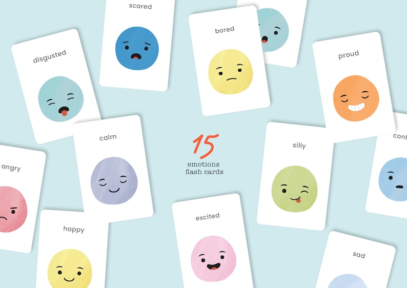 Feelings and Emotions Activity for Boys | Toddler Emotions Learning ...