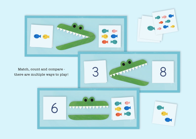Greater Than Less Than Equal to Number Activity | Comparing Numbers ...