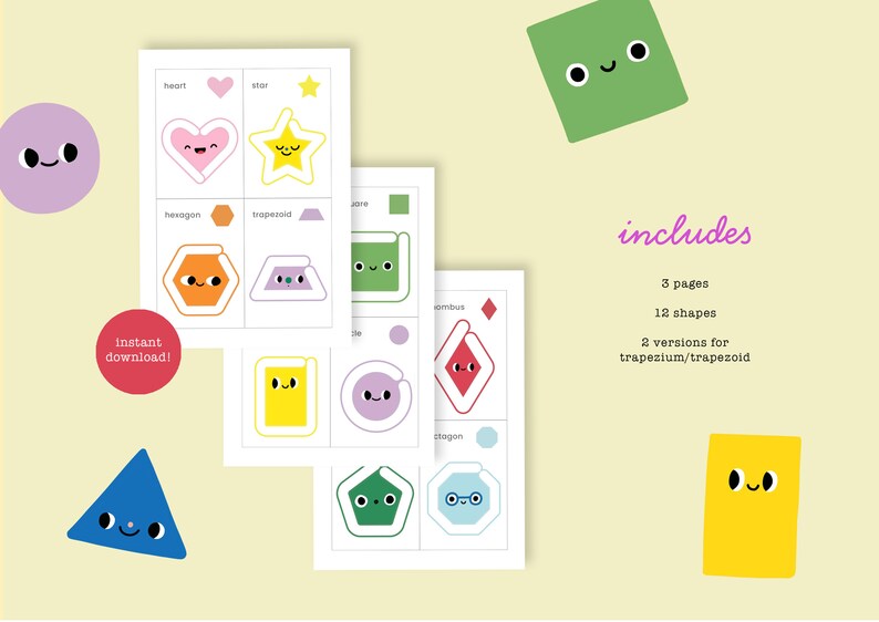 Shapes Play Dough Mats and Visual Cards | Printable Play Doh Activity ...