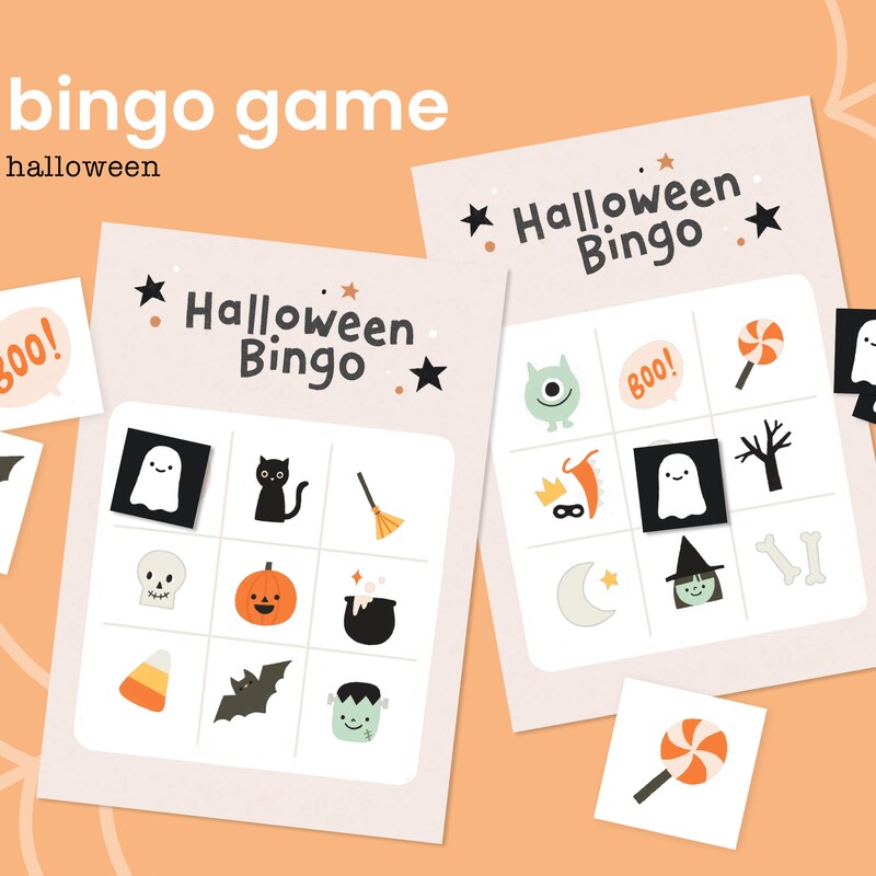 Halloween Bingo - Etsy