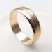 Men’s Tree Wedding Ring Inspired by Nature in 14k Gold - Etsy UK