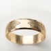 Men’s Tree Wedding Ring Inspired by Nature in 14k Gold - Etsy