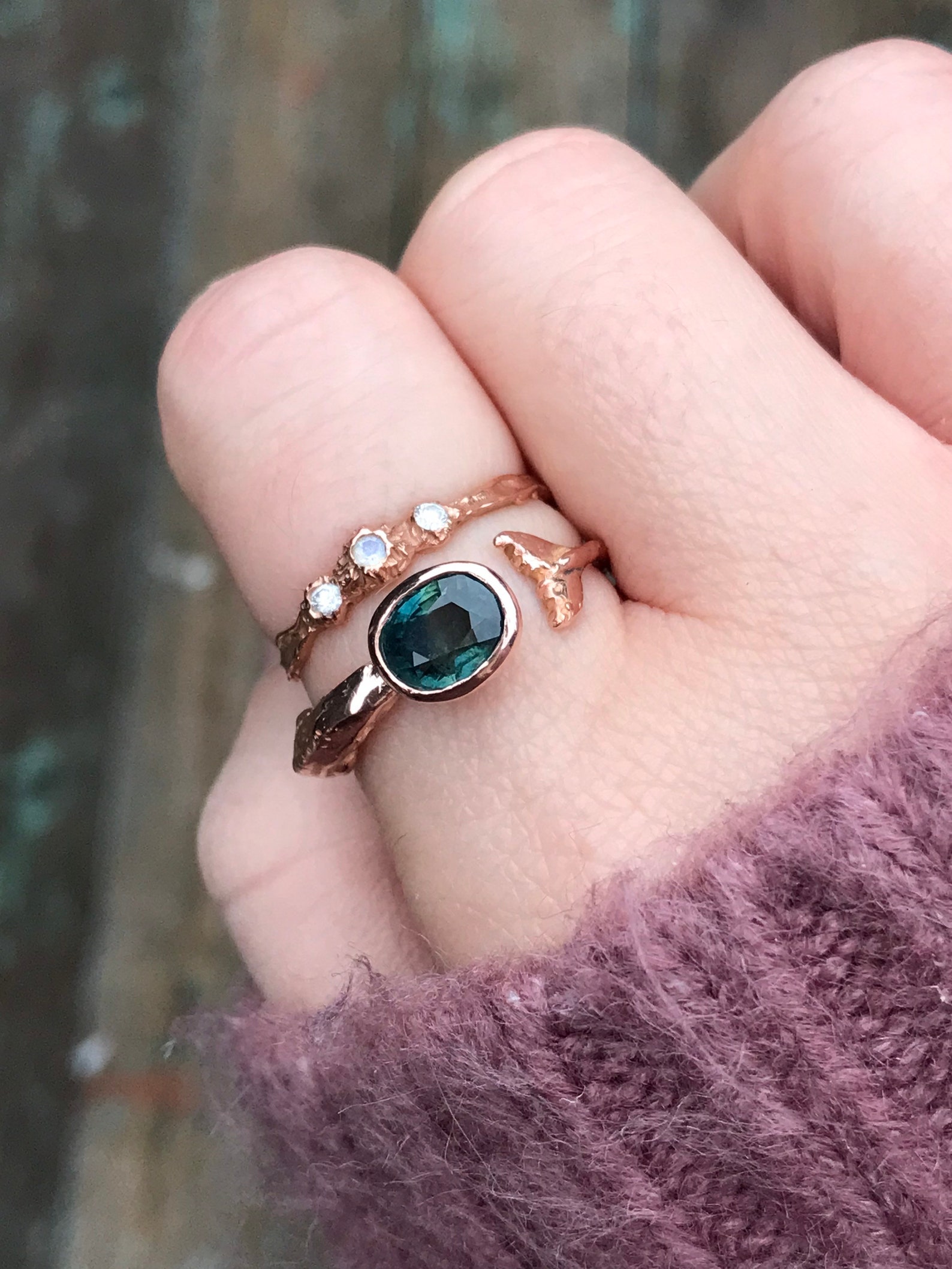 Gold Whale Ring, Ocean Inspired Ring, Whale Tail Ring, Whale Jewelry ...