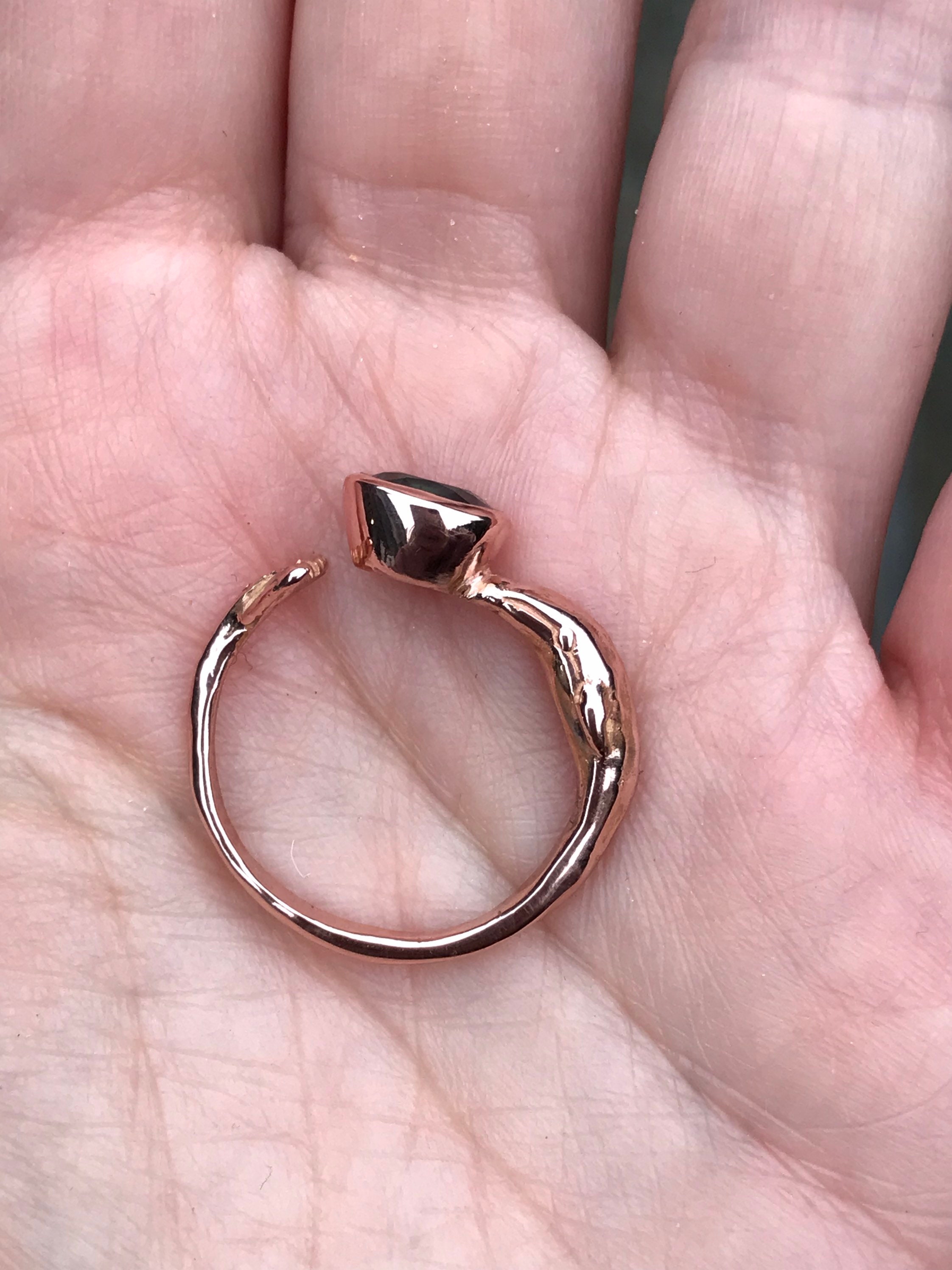 Gold Whale Ring, Ocean Inspired Ring, Whale Tail Ring, Whale Jewelry ...