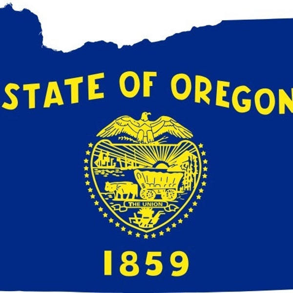 Oregon Decal - Etsy