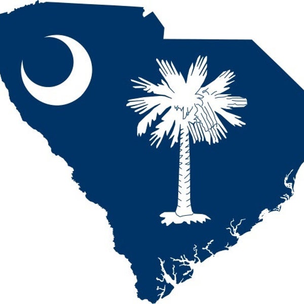 South Carolina Decal - Etsy