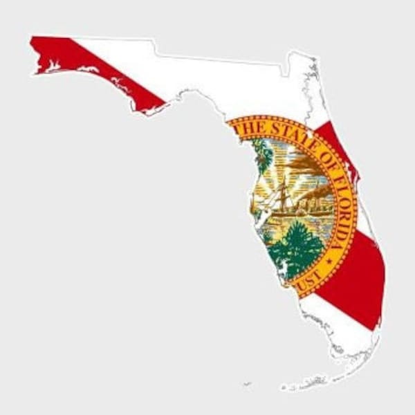 Florida Decal - Etsy
