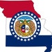 Missouri Flag Map Adhesive Decal, Vinyl Stickers - Etsy