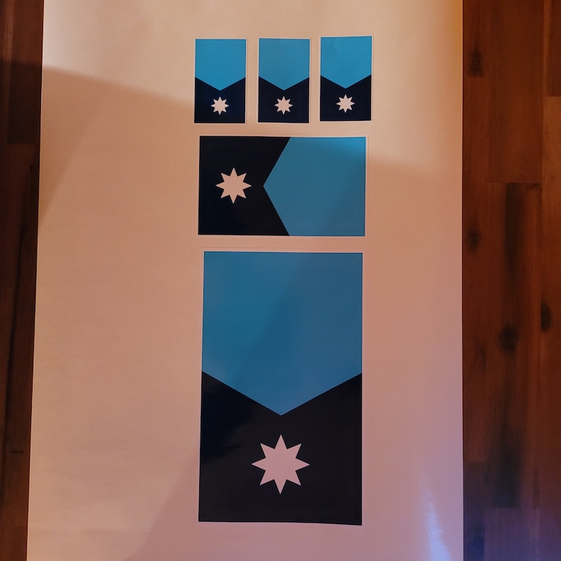 Minnesota State Flag Adhesive Decal, Vinyl Stickers - Etsy