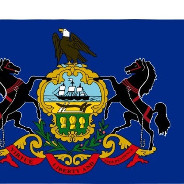 Pennsylvania Decal - Etsy