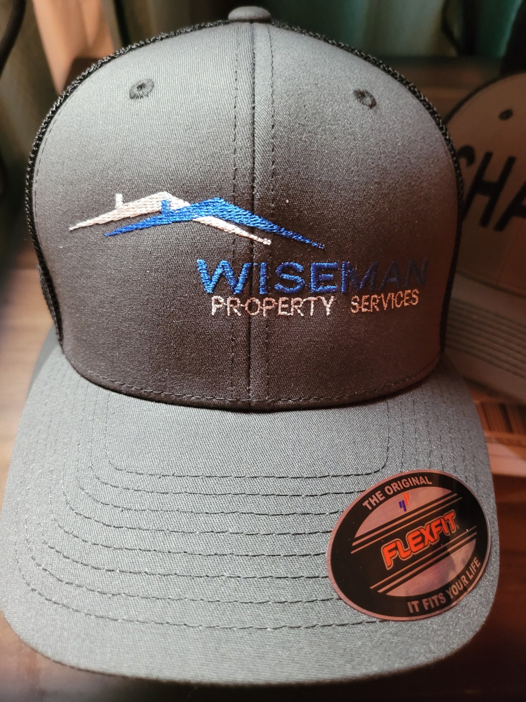 Custom Trucker Hat, Embroidered Hat, Flexfit Cap, Logo Hat, Company Hat ...
