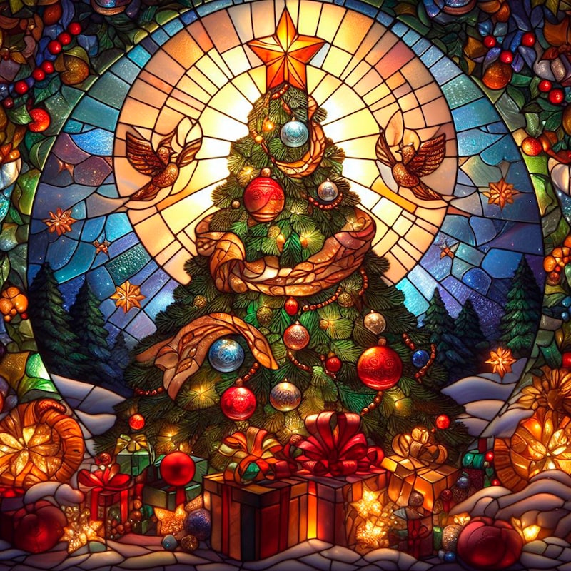 Stained Glass Window Film - Etsy