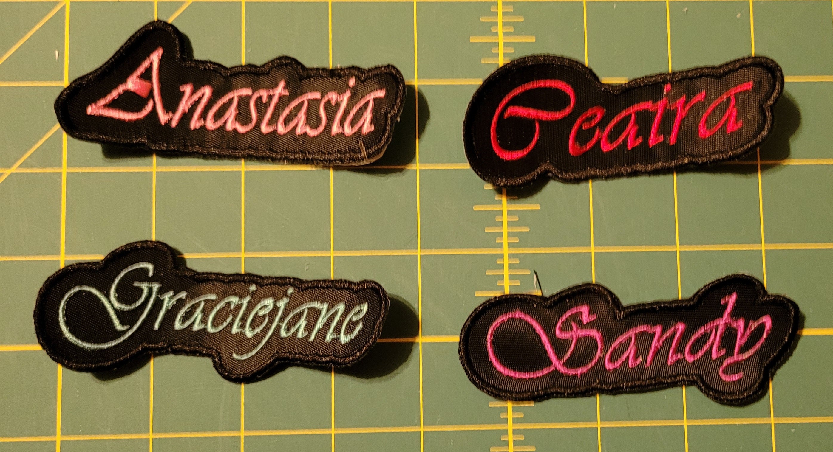 Embroidered Patch Embroidery Graffiti Name Patch Sew On | Etsy