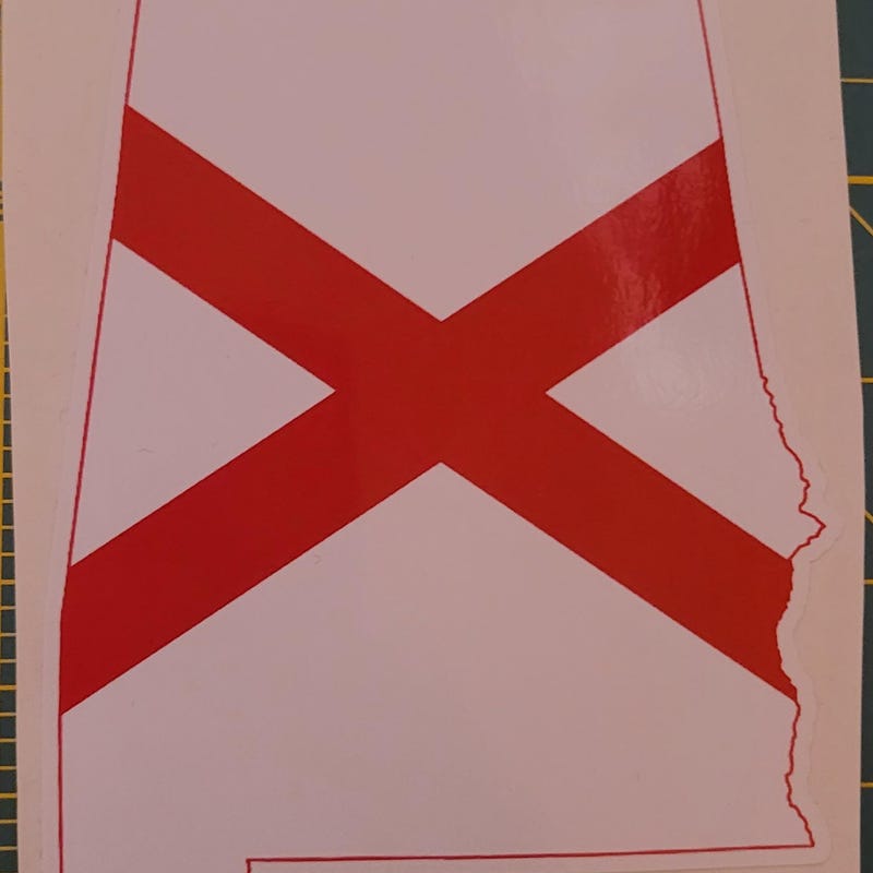 Alabama Decal - Etsy