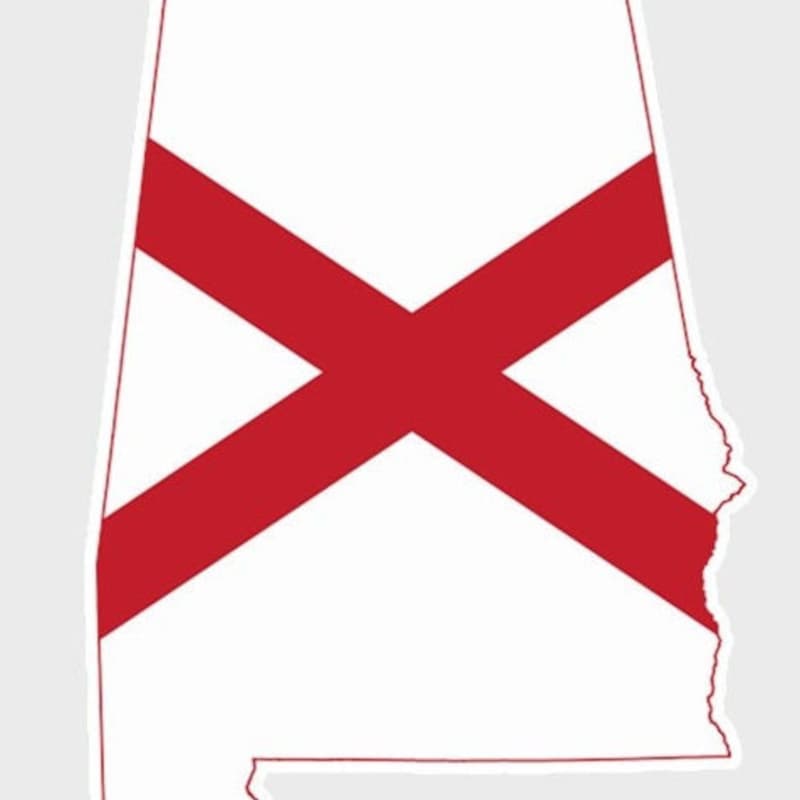 Alabama Decal - Etsy
