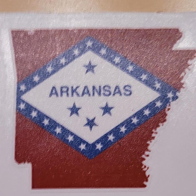 Arkansas Decal - Etsy