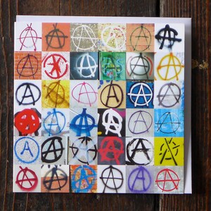 Anarchy Birthday Card - Etsy