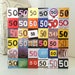 50th Birthday Card - Etsy
