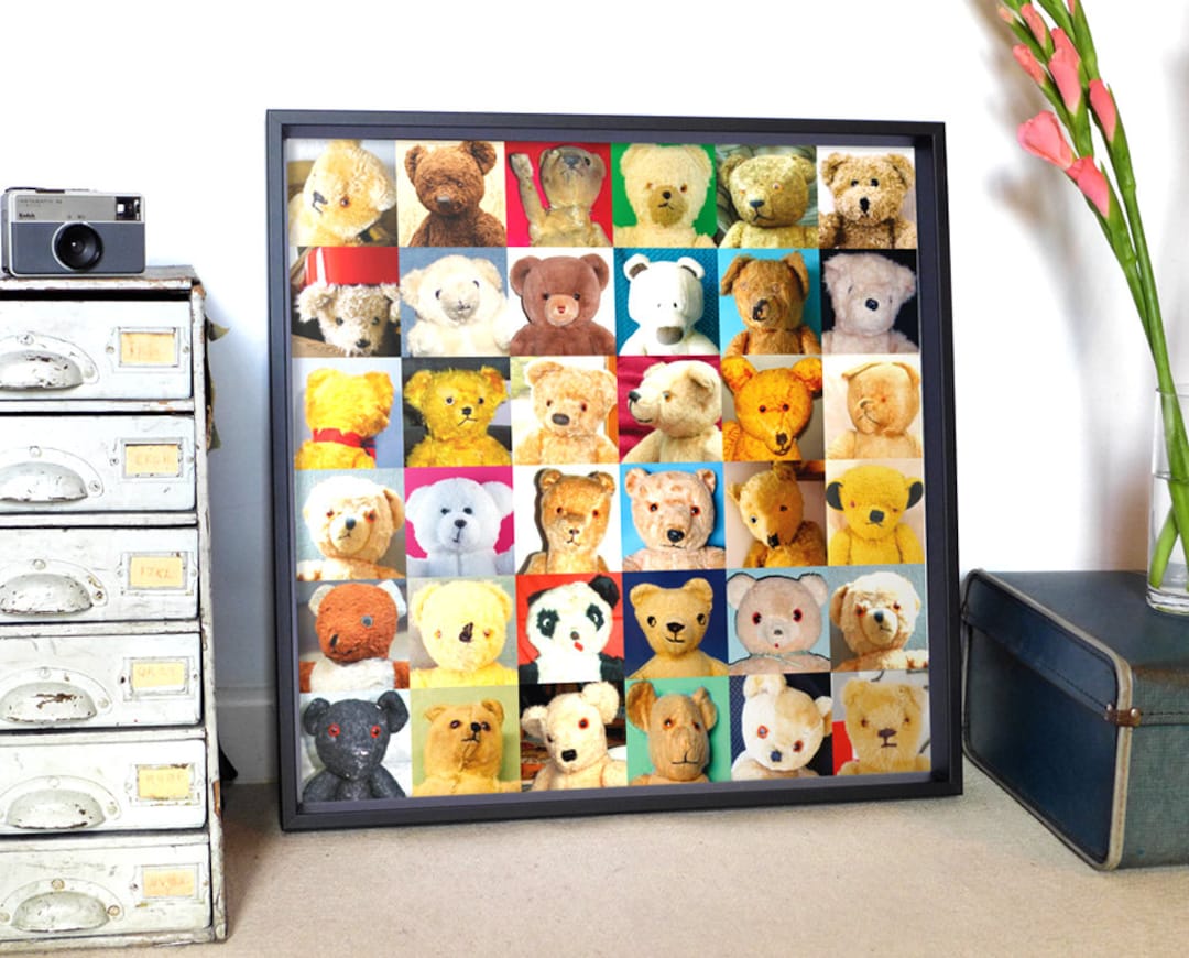 Teddies | Teddy Bear Wall Decor | Digital Art | Teds Collection | High ...