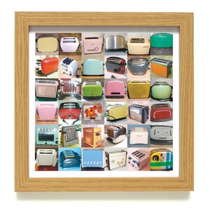 Toasters | Electric Toaster Wall Art | Kitchenalia | Retro Present ...