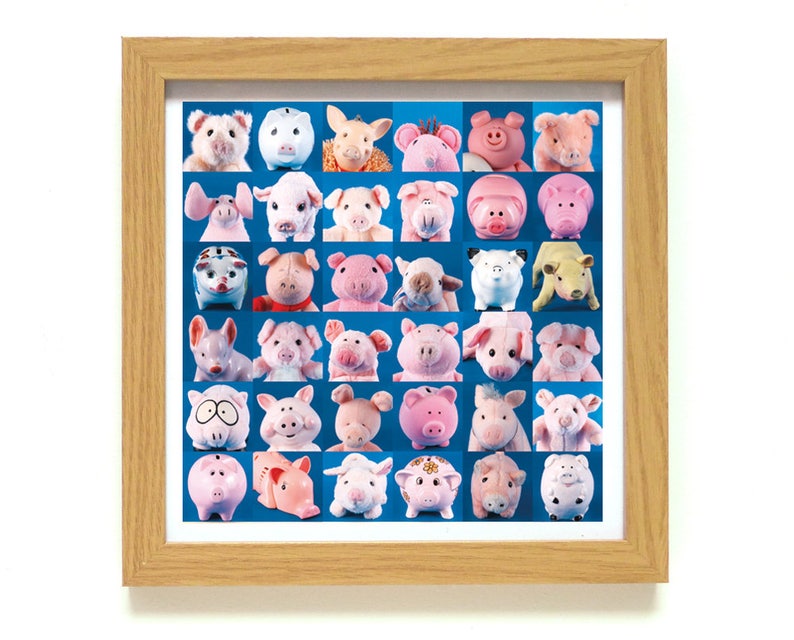 Pigs Pig Digital Art High Quality Printable Poster - Etsy