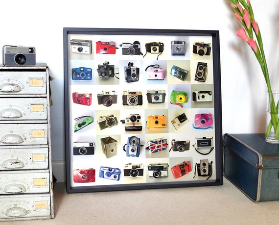 Cameras Photography Digital Art Poster Art Downloadable | Etsy