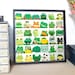 Frogs Frog Digital Art High Quality Printable Poster Downloadable Wall ...