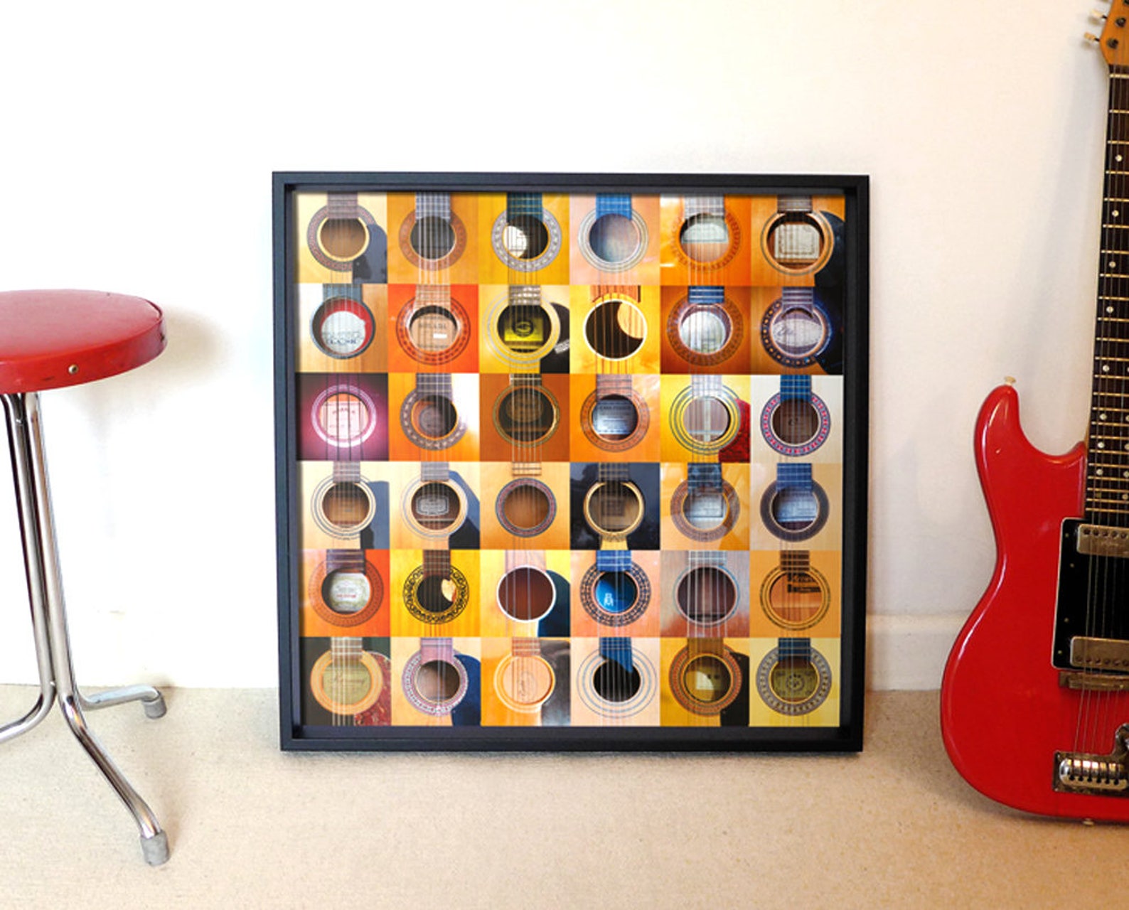Acoustic Guitars | Classical Guitars Wall Art | Gift for Musician ...
