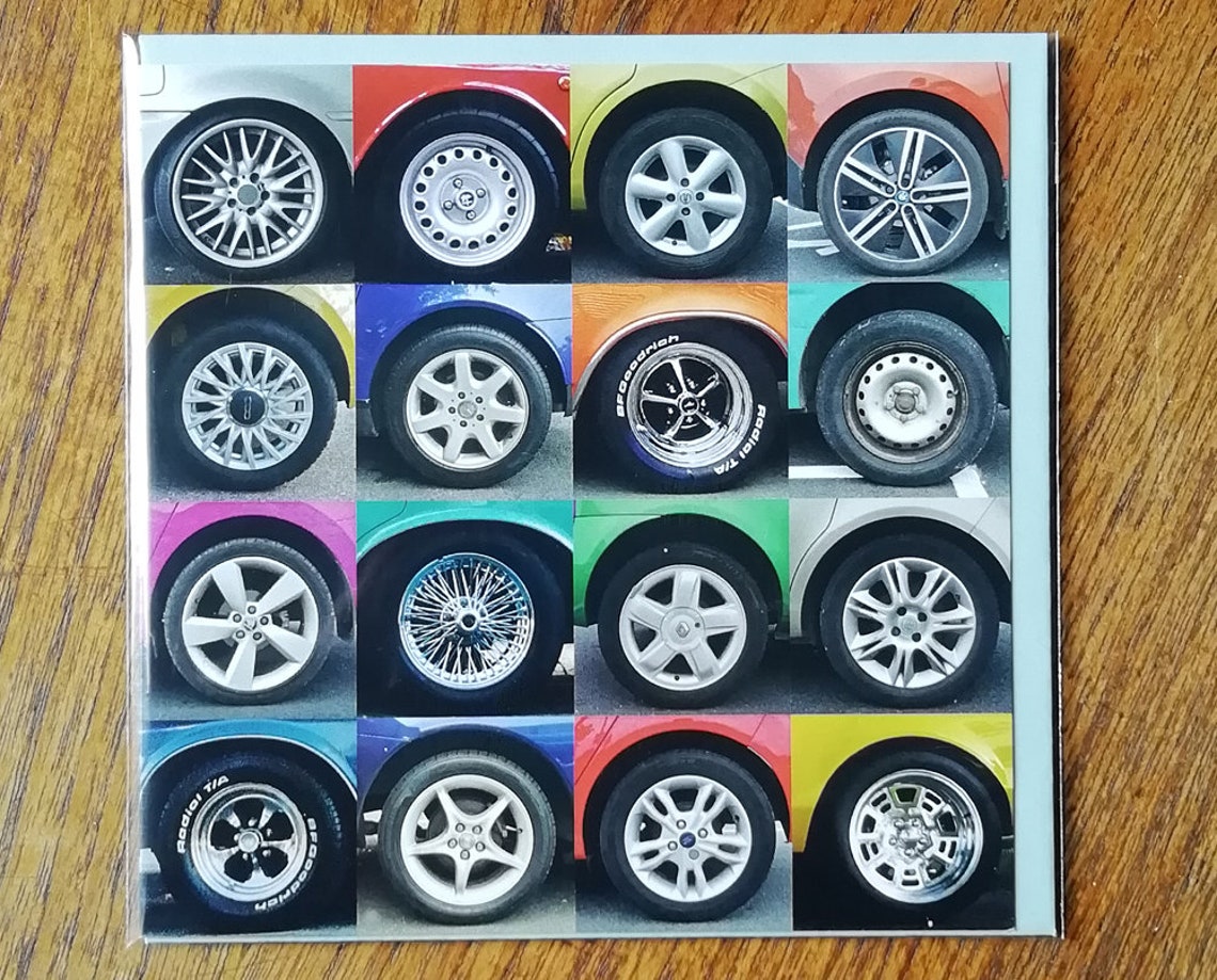 Cars Male Birthday Card Wheels - Etsy UK