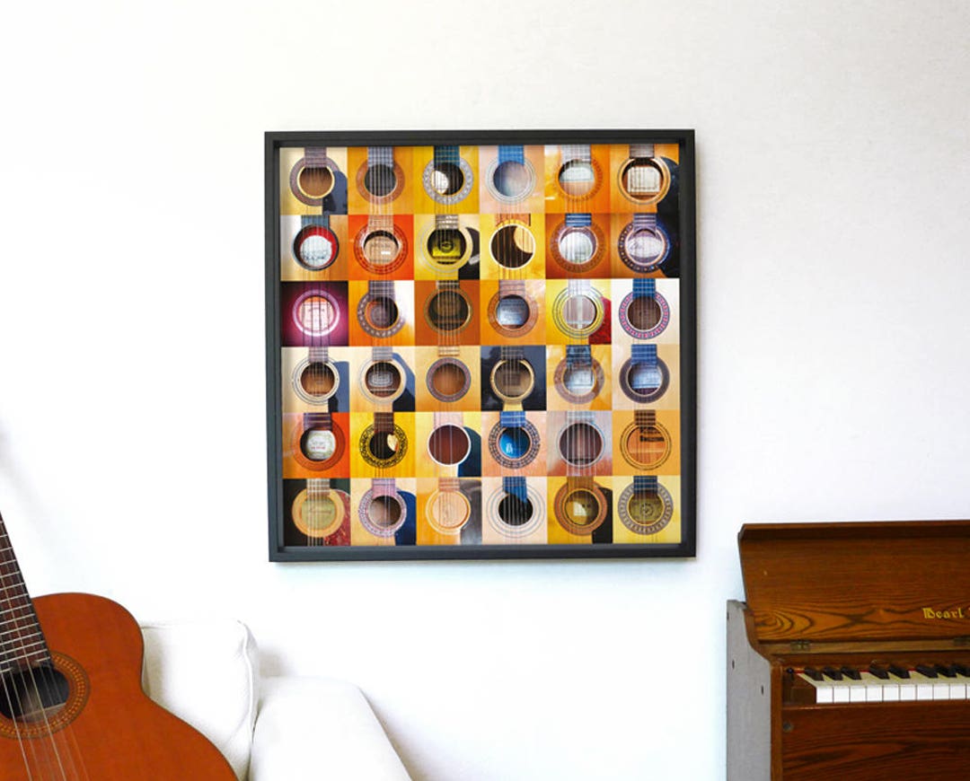 Acoustic Guitars | Classical Guitars Wall Art | Gift for Musician ...