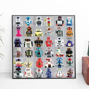 Robots | Robot Digital Art | High Quality Printable Poster | Wall Decor ...