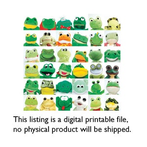 Frogs | Frog Digital Art | High Quality Printable Poster | Downloadable ...