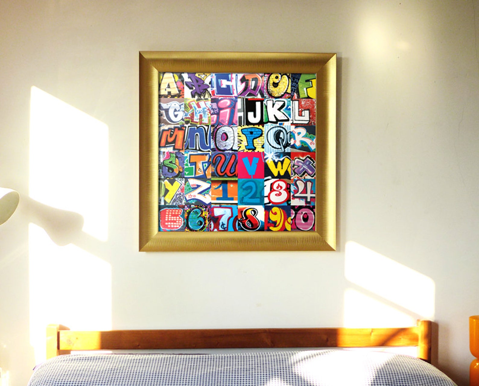Alphabet Wall Art | ABC | 123 | Street Art | Graffiti | Digital ...