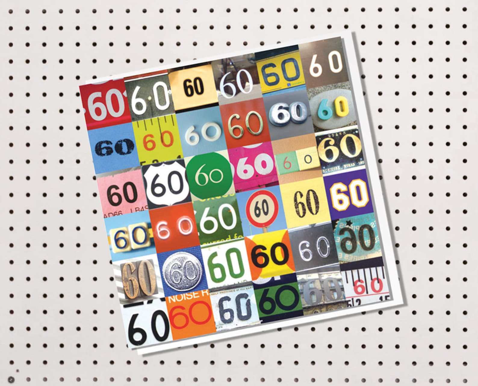 60th Birthday Card - Etsy