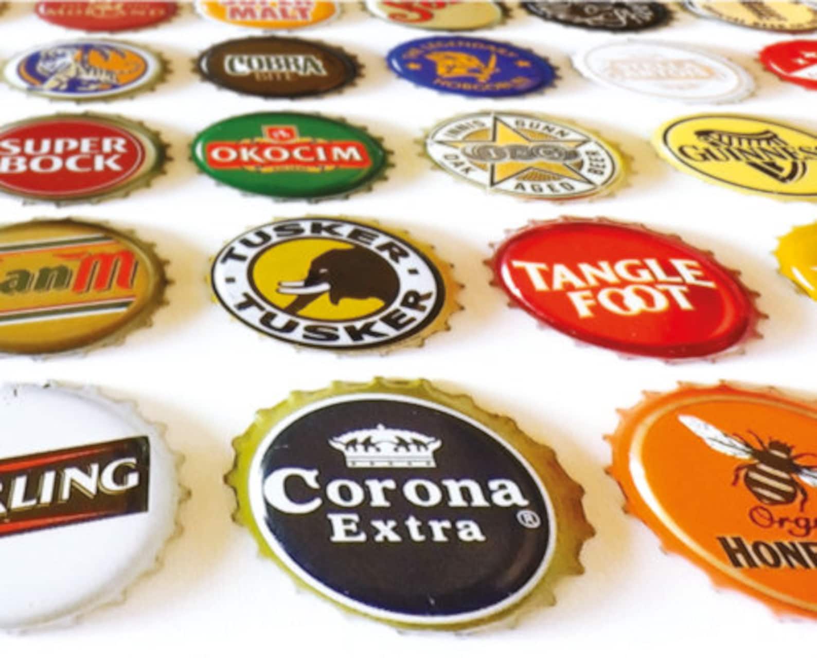 Beer Bottle Tops Birthday Card - Etsy UK