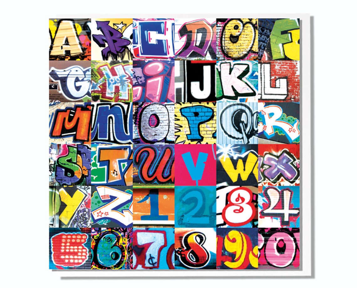 ABC Birthday Card - Etsy