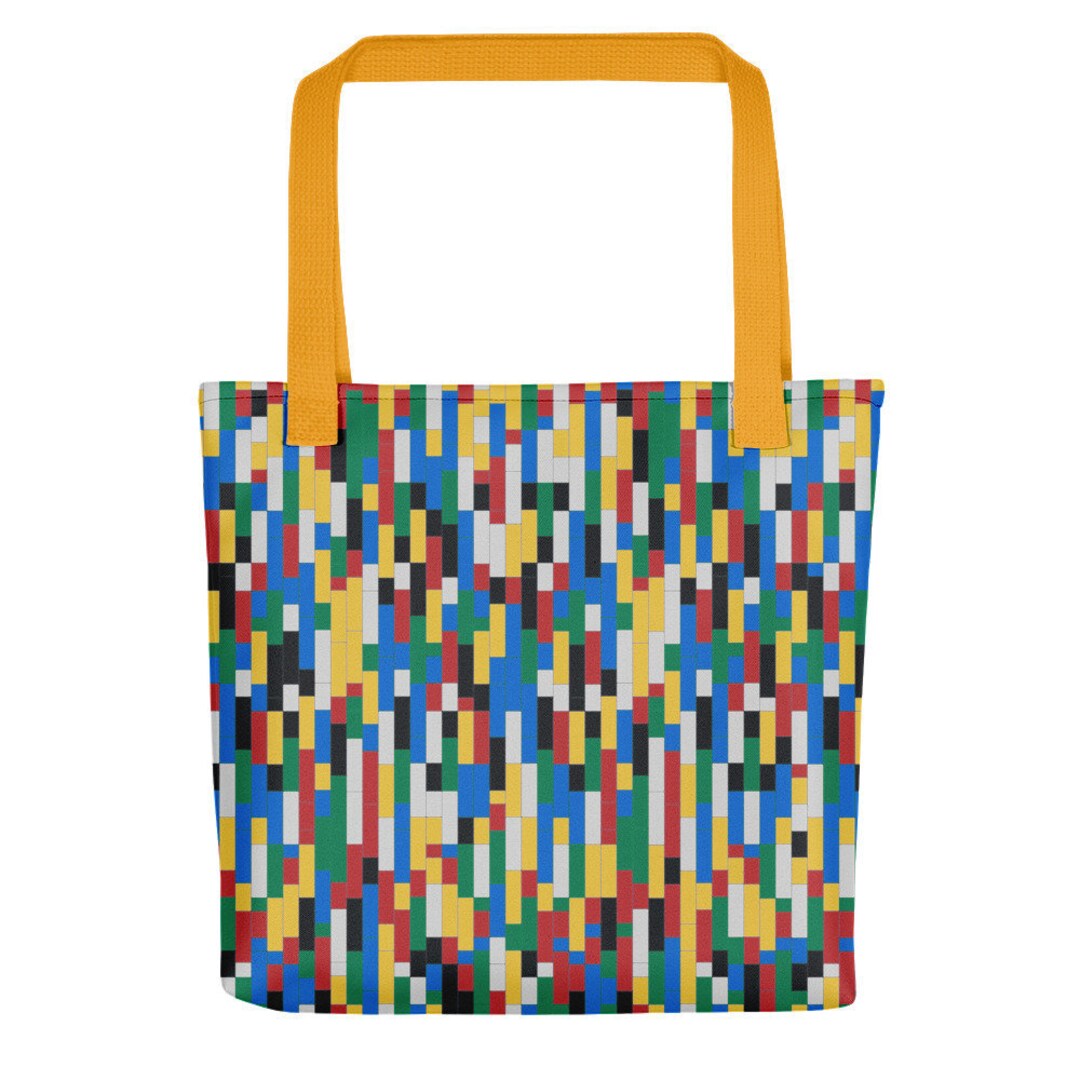Building Blocks Tote Bags – Colorful / Fashion Tote Bag for Women ...