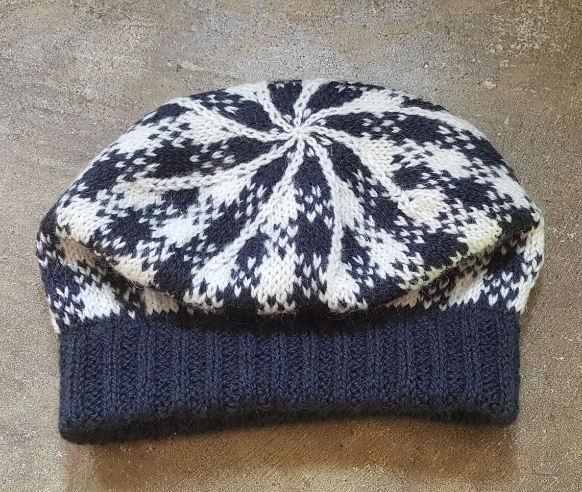 Pattern Pdf for Sweet Buffalo Hat #2 Buffalo Plaid Stranded Color Work ...