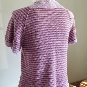Tee Bretonne - Pdf Pattern for Instant Download - Knitted Linen and ...
