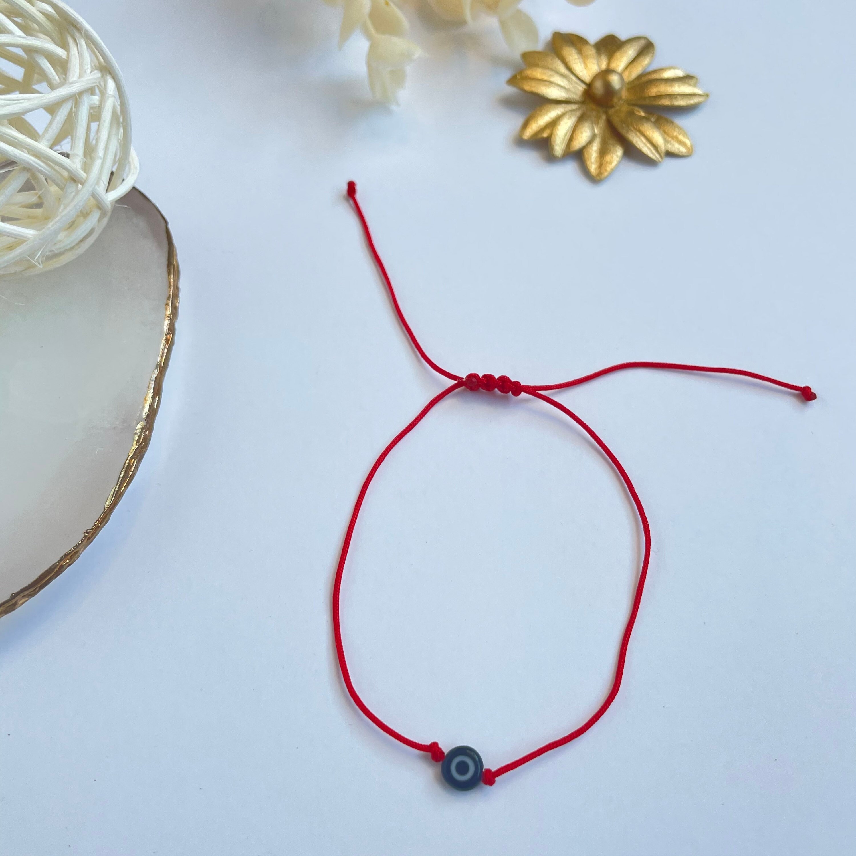 Evil Eye Red String Bracelet Evil Eye Bracelet Protection | Etsy
