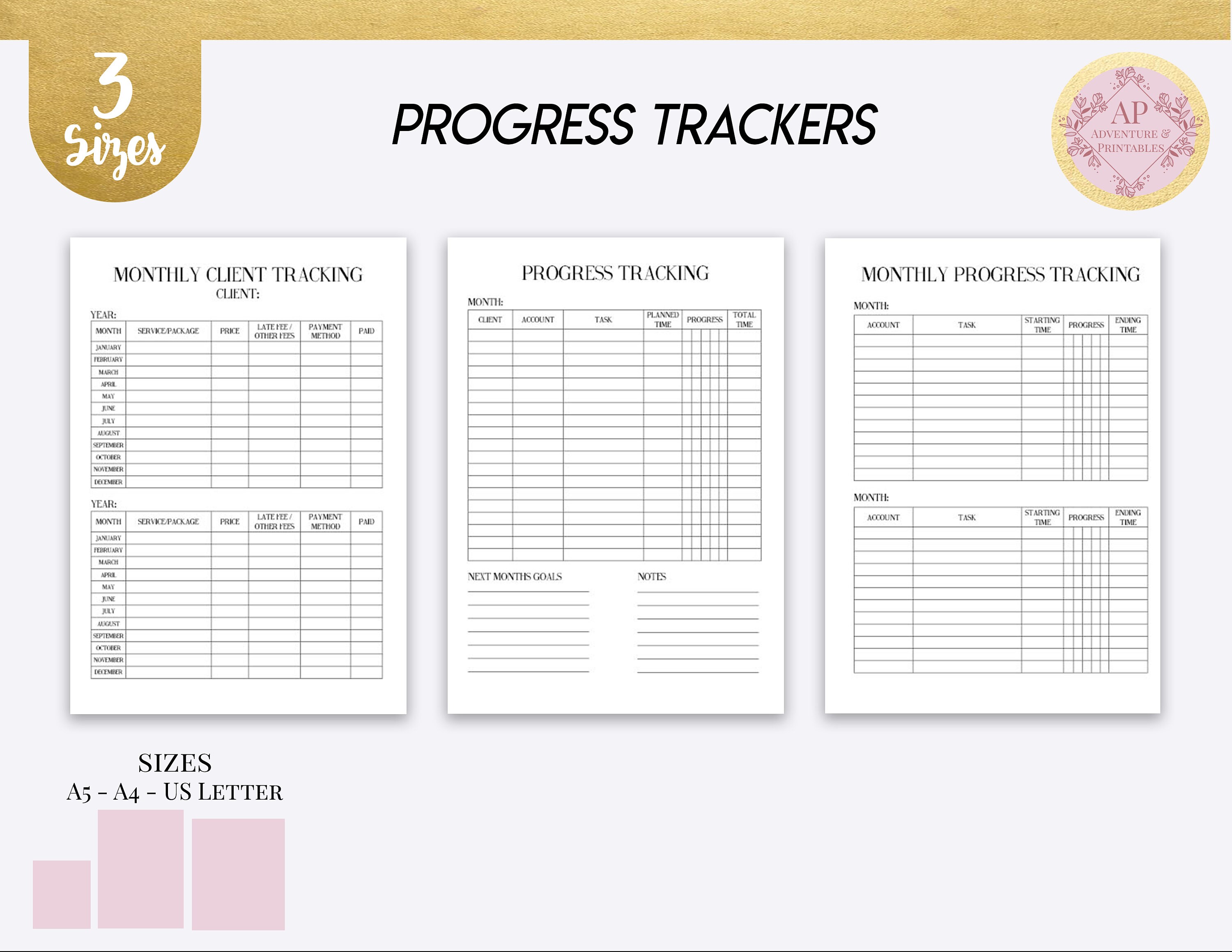 Client Management Planner Pages, Client Intake Form, Project Manager ...