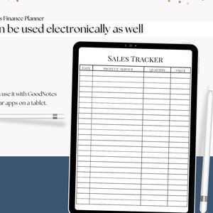 Small Business Finance Planner Printable, Small Business Finance ...