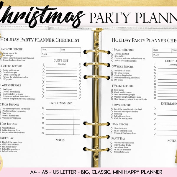 Christmas Planner - Etsy