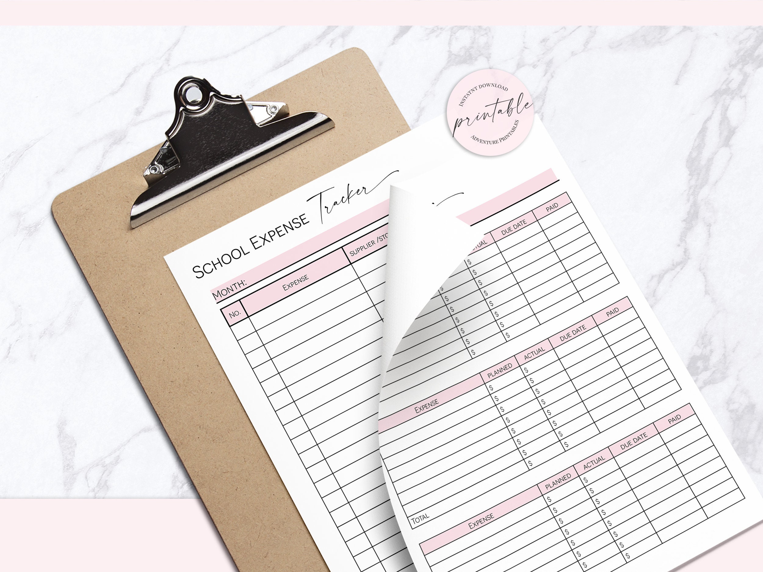 Student Finance Planner Student Planner Student Money - Etsy