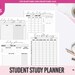 Student Exam Prep Kit, Student Study Planner, Learning Planner, Collage ...
