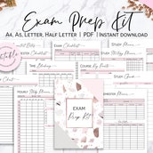 Student Exam Prep Kit, Student Study Planner, Learning Planner, Collage ...