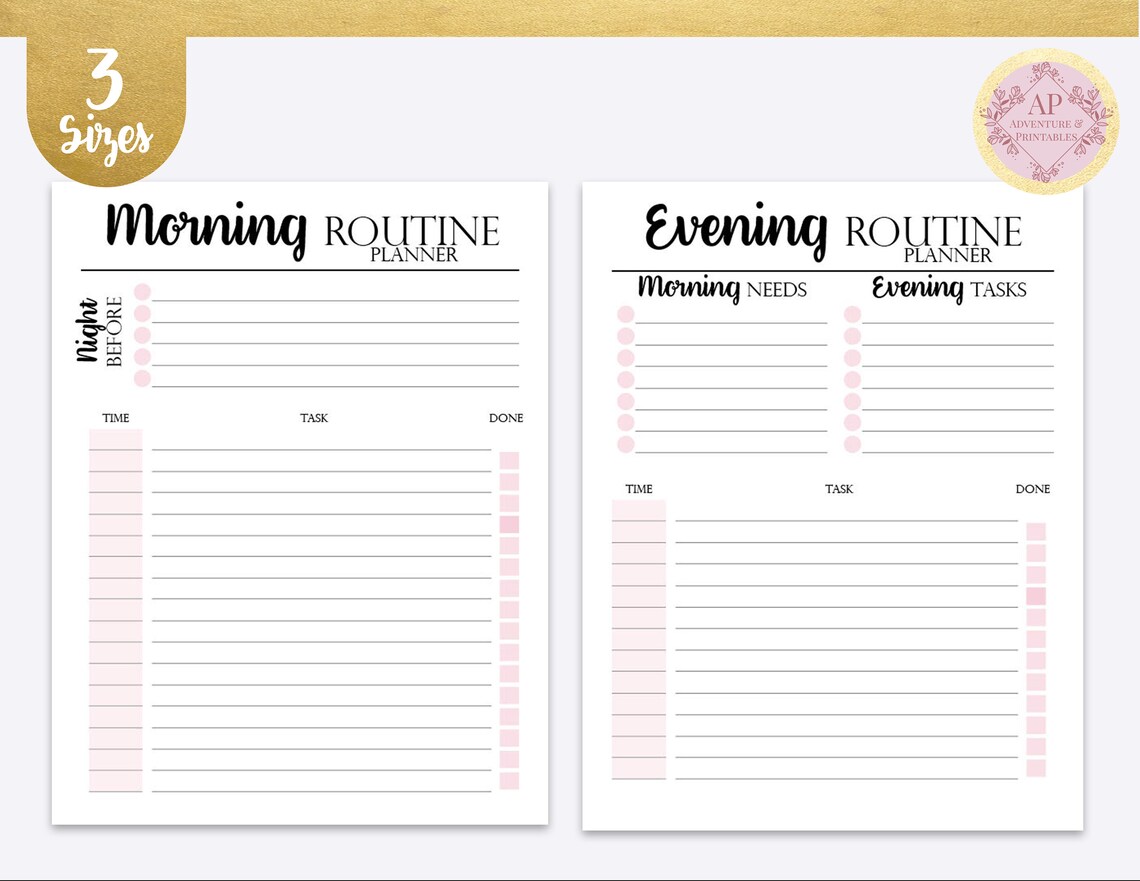 Daily Rituals Kit, Morning and Evening Routine, Night Ritual, Morning ...
